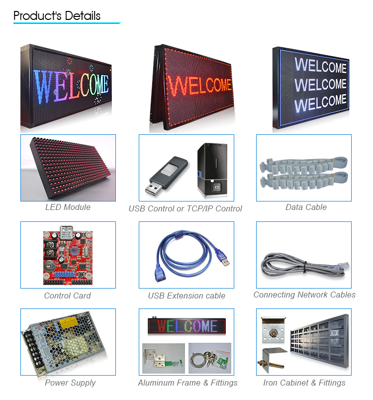 Popular Outdoor Double Sided P10 3x2 White led display board Screen ...