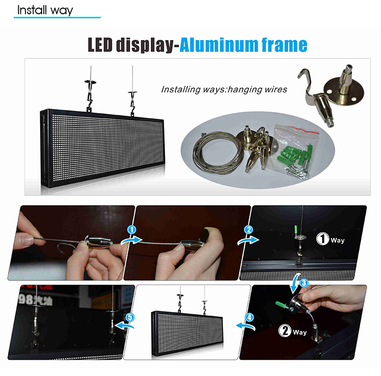 Popular Outdoor Double Sided P10 3x2 White led display board Screen ...