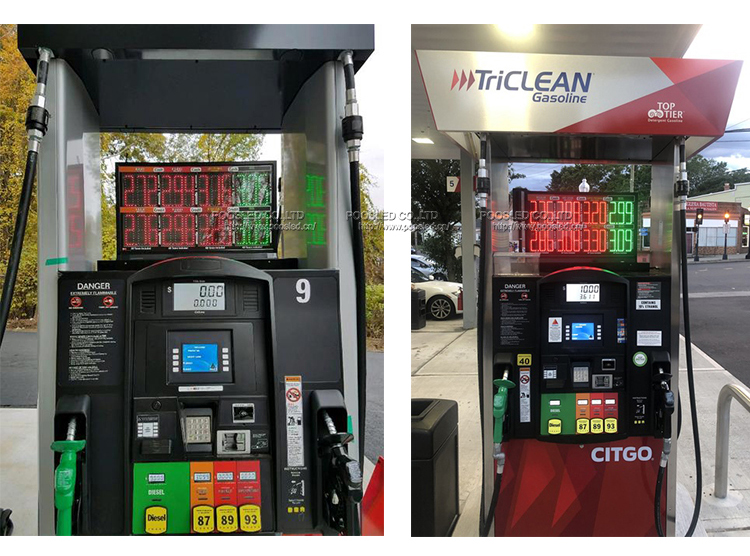 Hot Sale American 8.88 9/10 Led Pump Topper LED Gas Price Sign - Buy ...