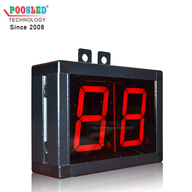 Wall Mount Aluminum Frame Red 3 Inches Nixie Tube Countdown Timer LED ...