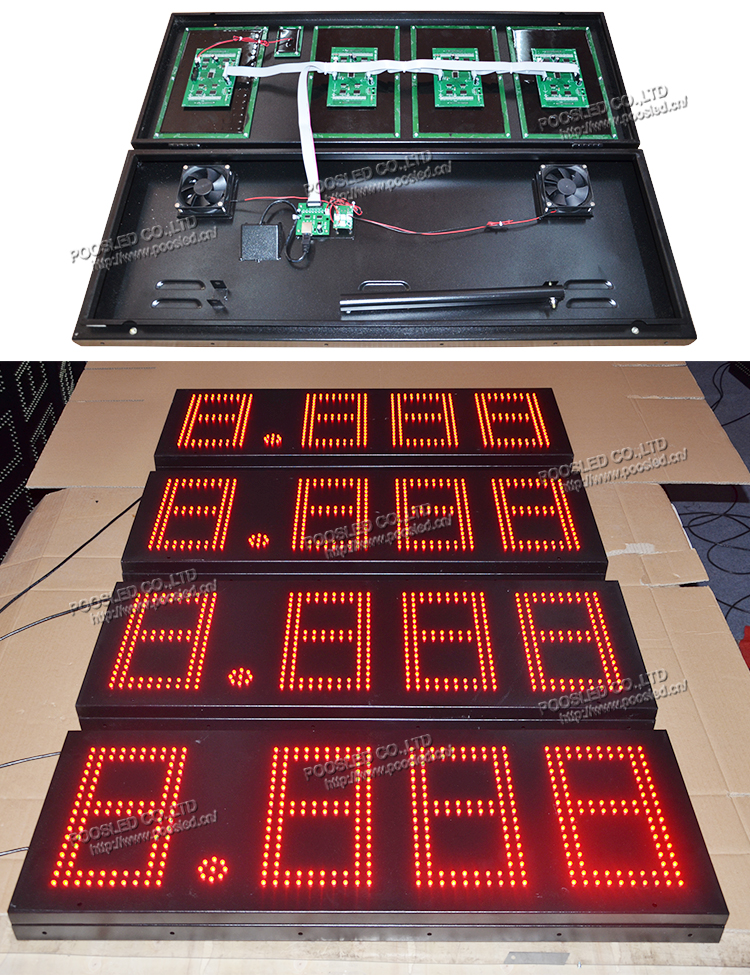 New Generation PCB digit led gas price sign 8.888 for gas station - Buy ...