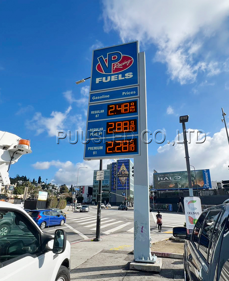 PUUSLED WEEKLY--New Design PCB LED Gas Station Sign - POOSLED CO.,LTD